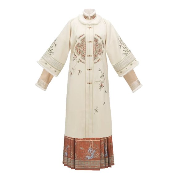 七月夕 | Dresses | Chinese Hanfu Winterfall Ming Dynasty Top Wool Long ...